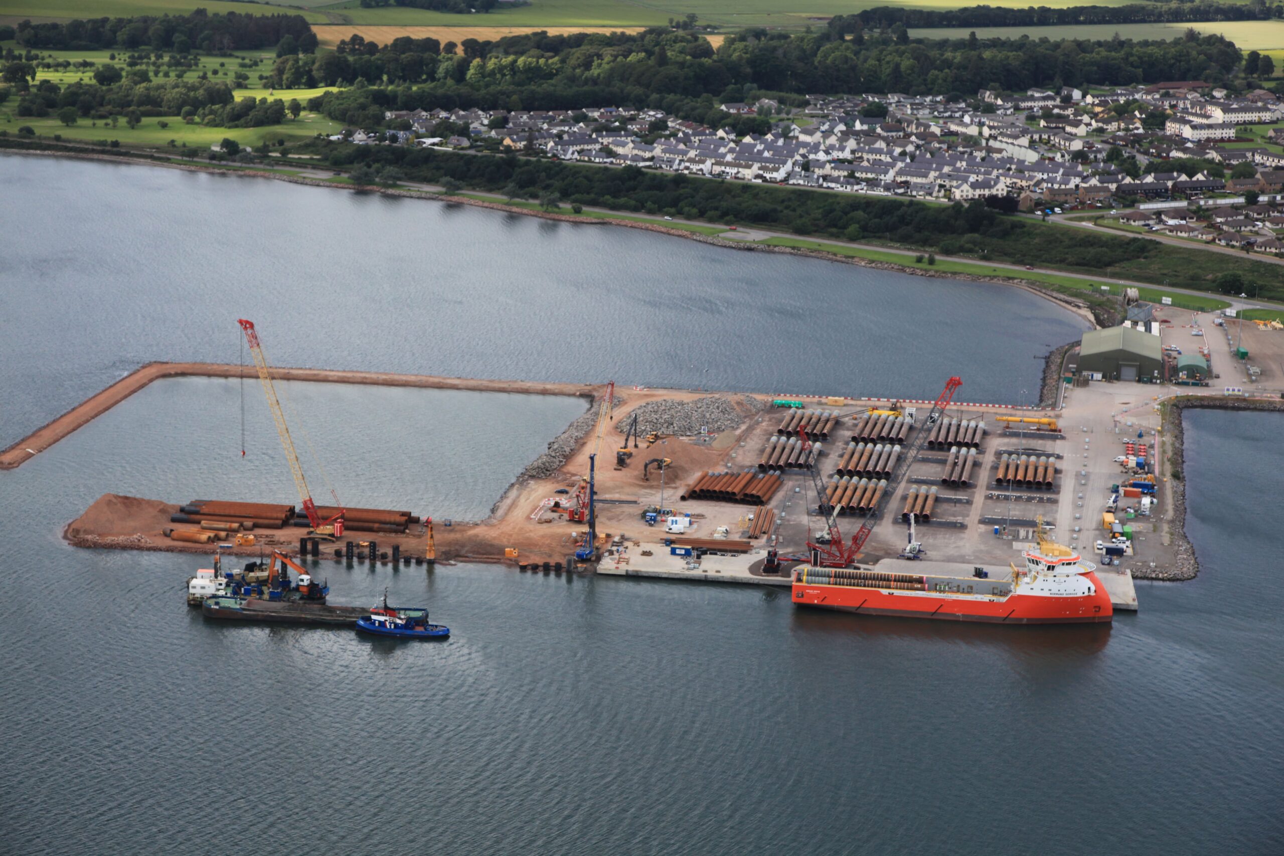 Moray West Offshore Wind Farm to use Invergordon port for marshalling ...