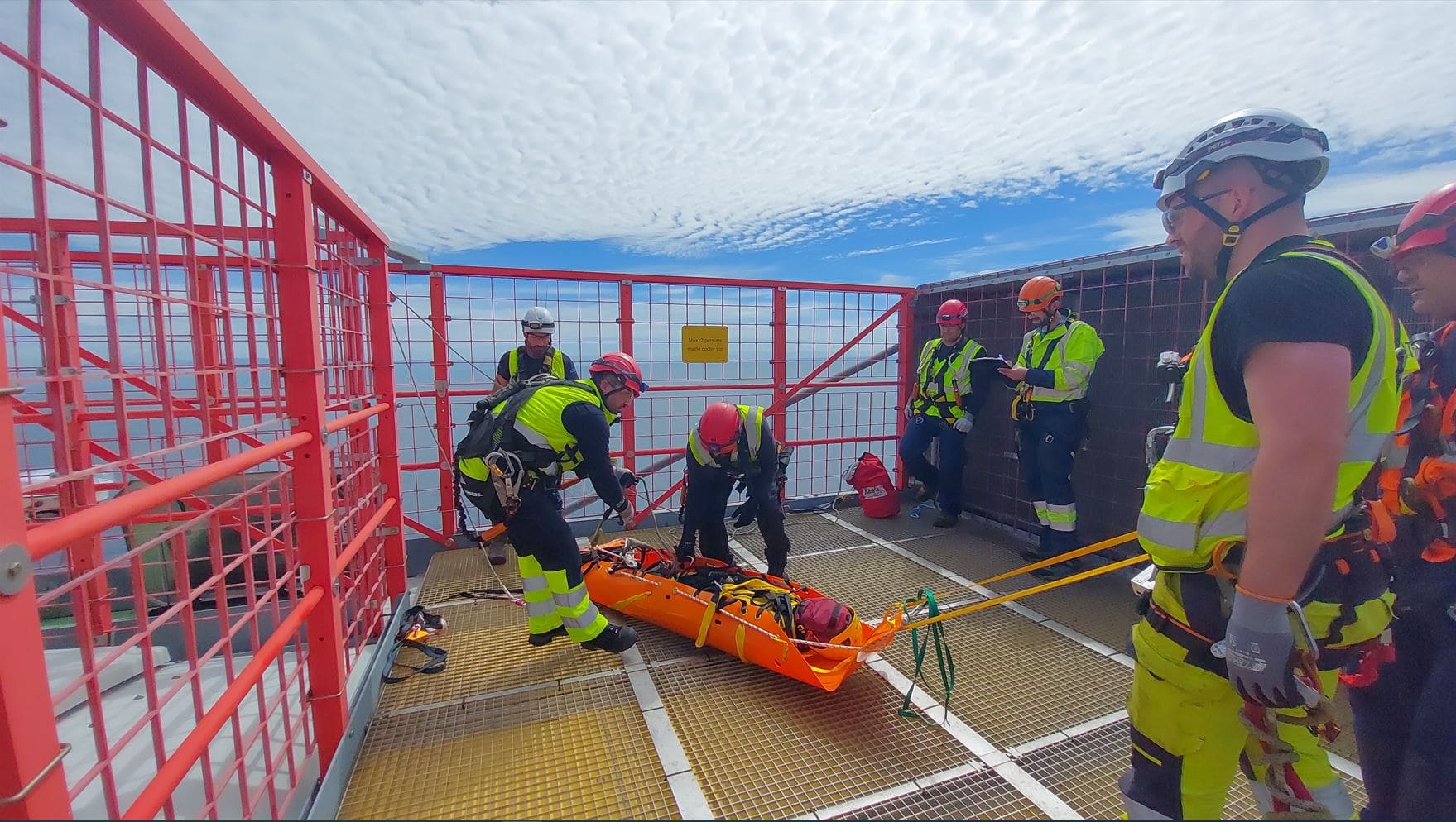 Annual rescue drill completed at WindFloat Atlantic floating offshore ...