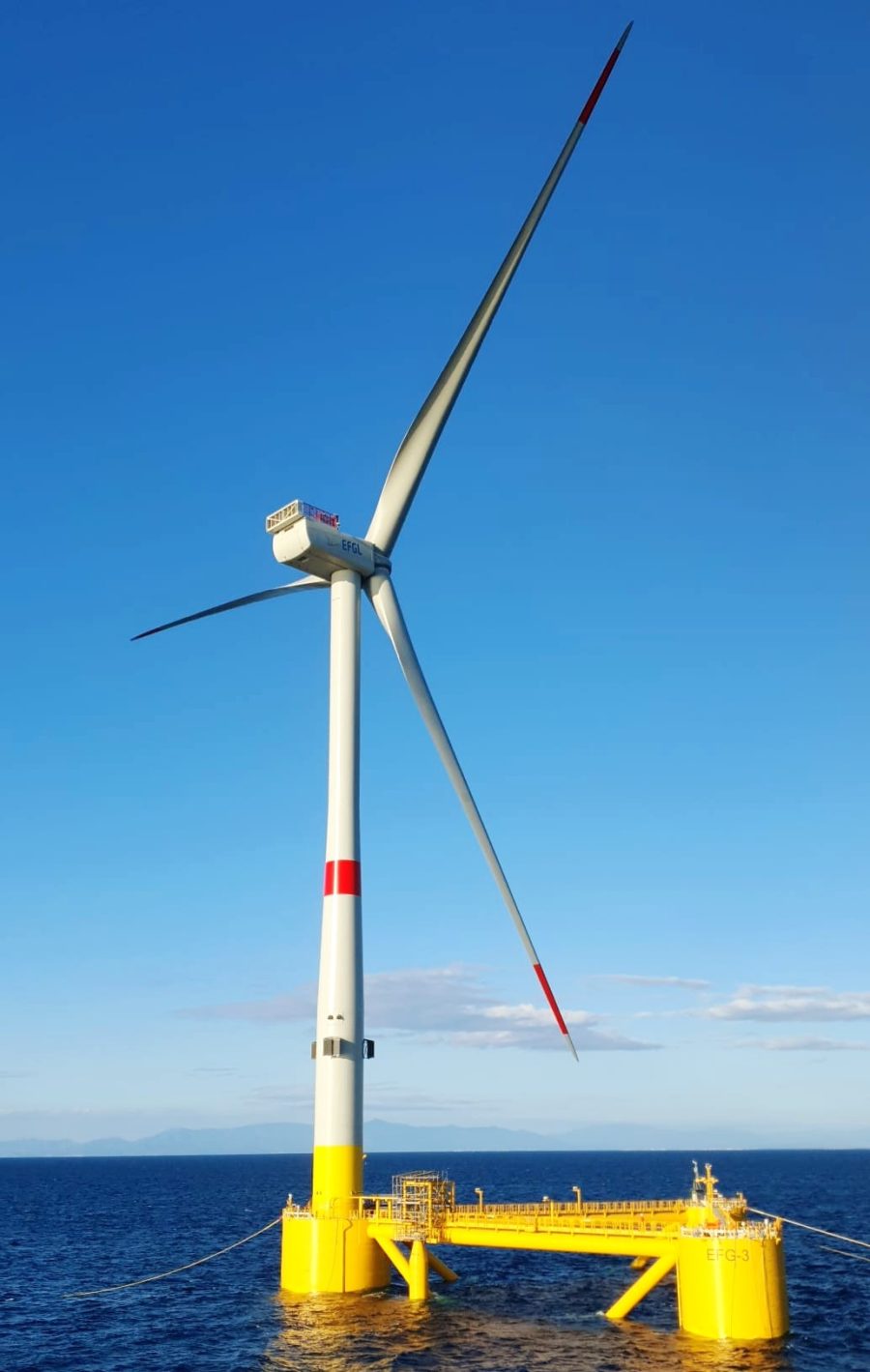 First Floating Wind Turbine Successfully Installed at Seafor the EFGL Project off Occitanie ...